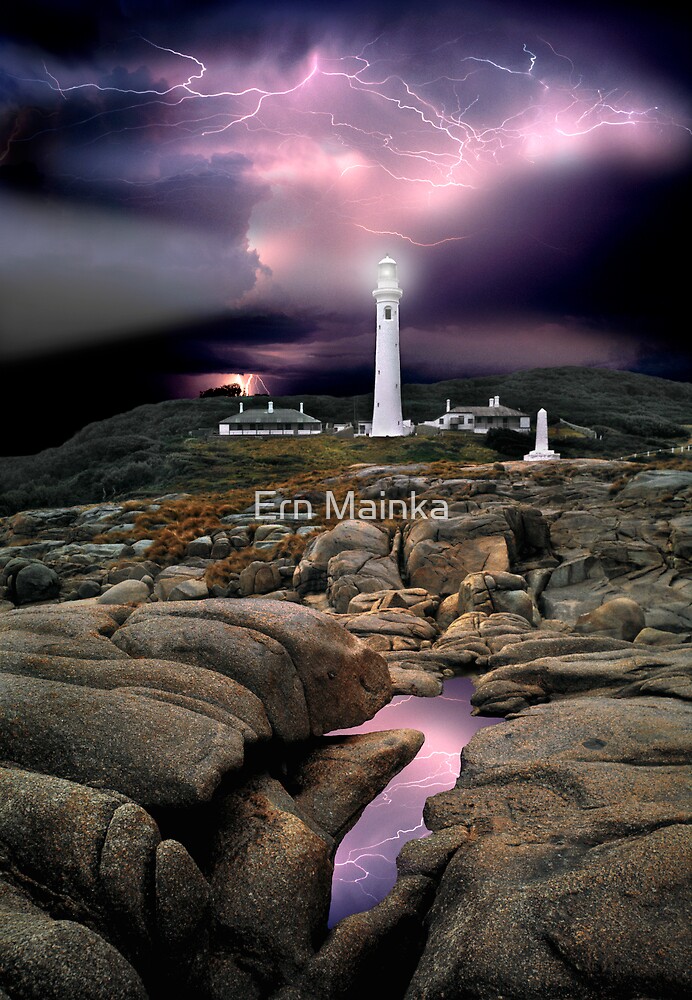 "Point Hicks Lighthouse" by Ern Mainka | Redbubble