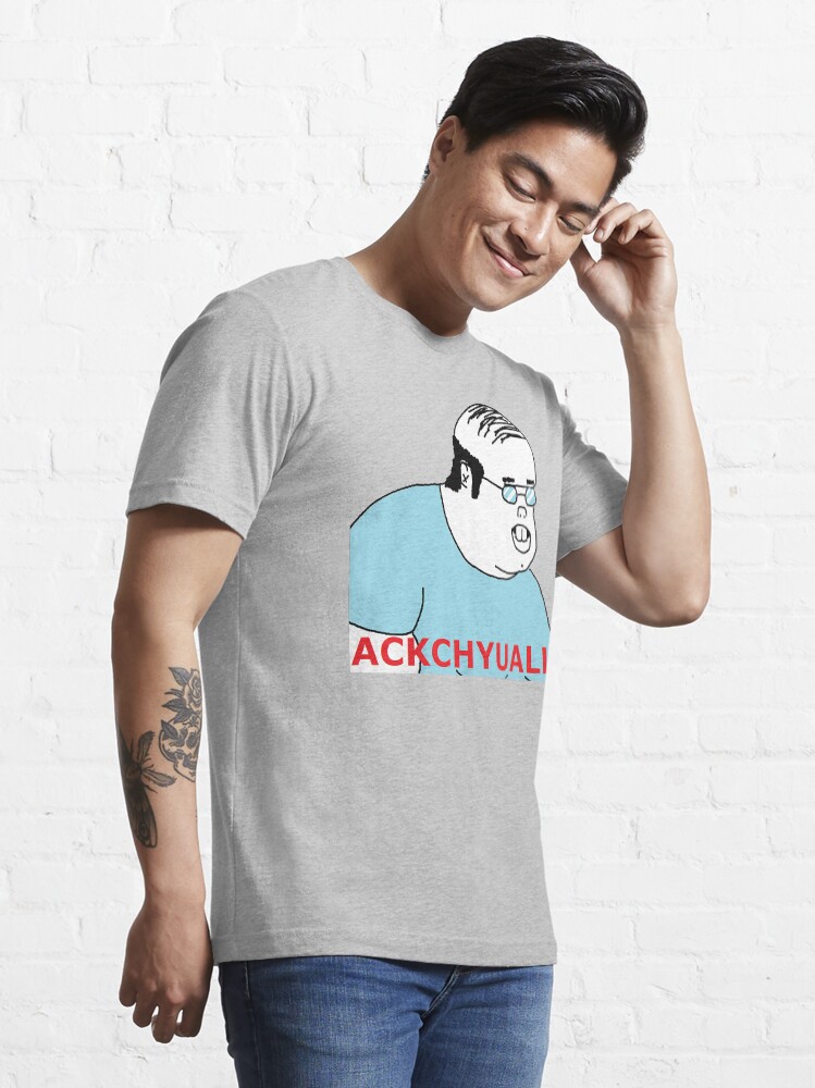"Actually Ackchyually Meme" T-shirt for Sale by WittyFox | Redbubble ...