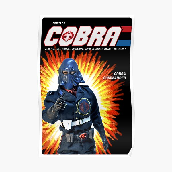 Cobra Commander Posters | Redbubble