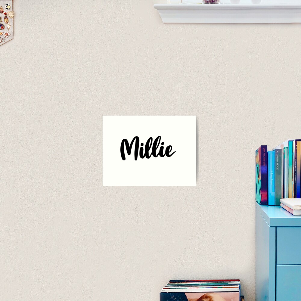 "Millie " Sticker for Sale by ellietography | Redbubble