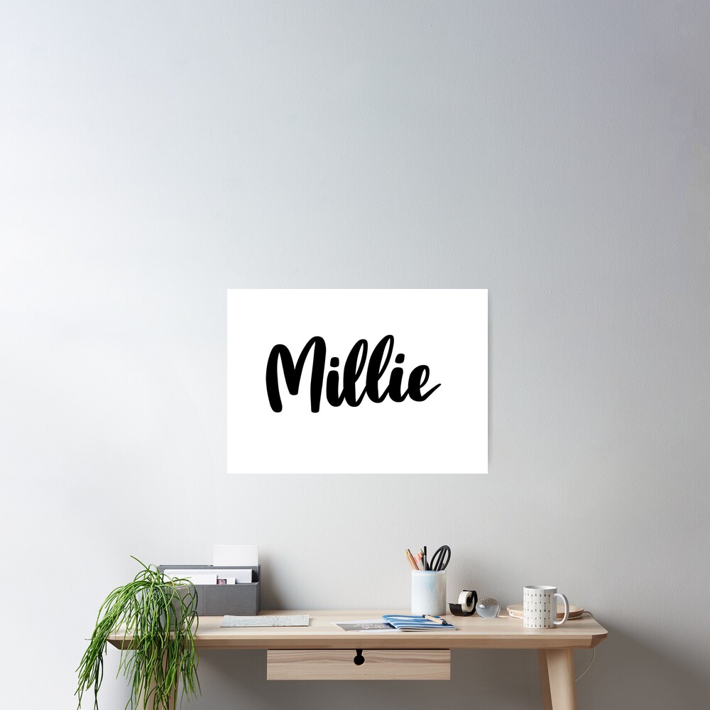 "Millie " Sticker for Sale by ellietography | Redbubble