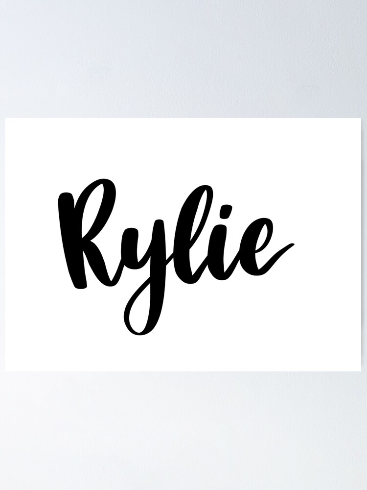 "Rylie " Poster for Sale by ellietography | Redbubble
