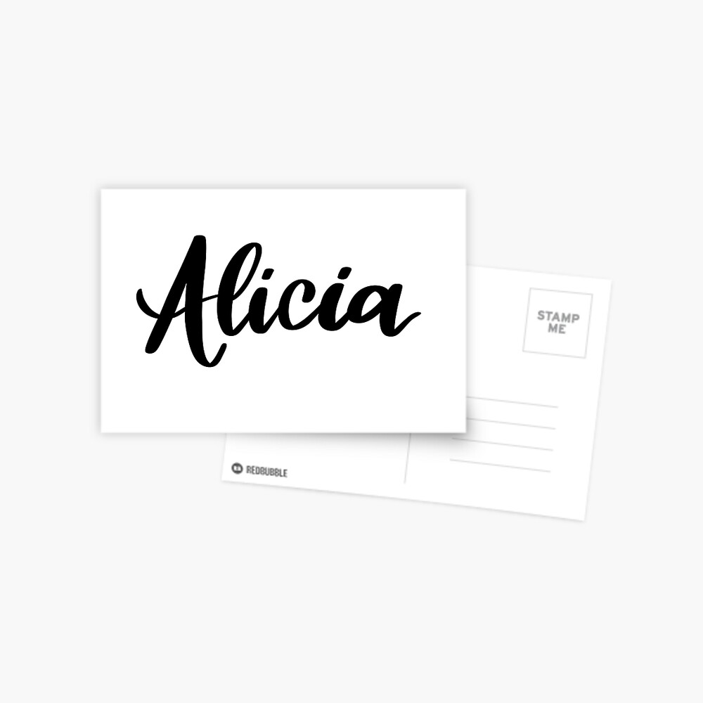 "Alicia " Sticker for Sale by ellietography | Redbubble