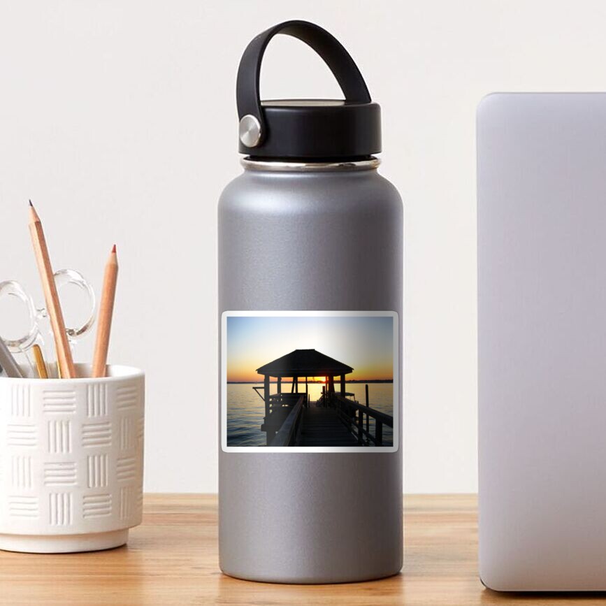 "Norwalk, Sheffield Island, Sunset, Connecticut" Sticker for Sale by ...