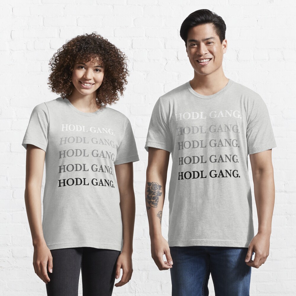 "HODL GANG. " T-shirt for Sale by DepthBeyond | Redbubble | hodl t ...