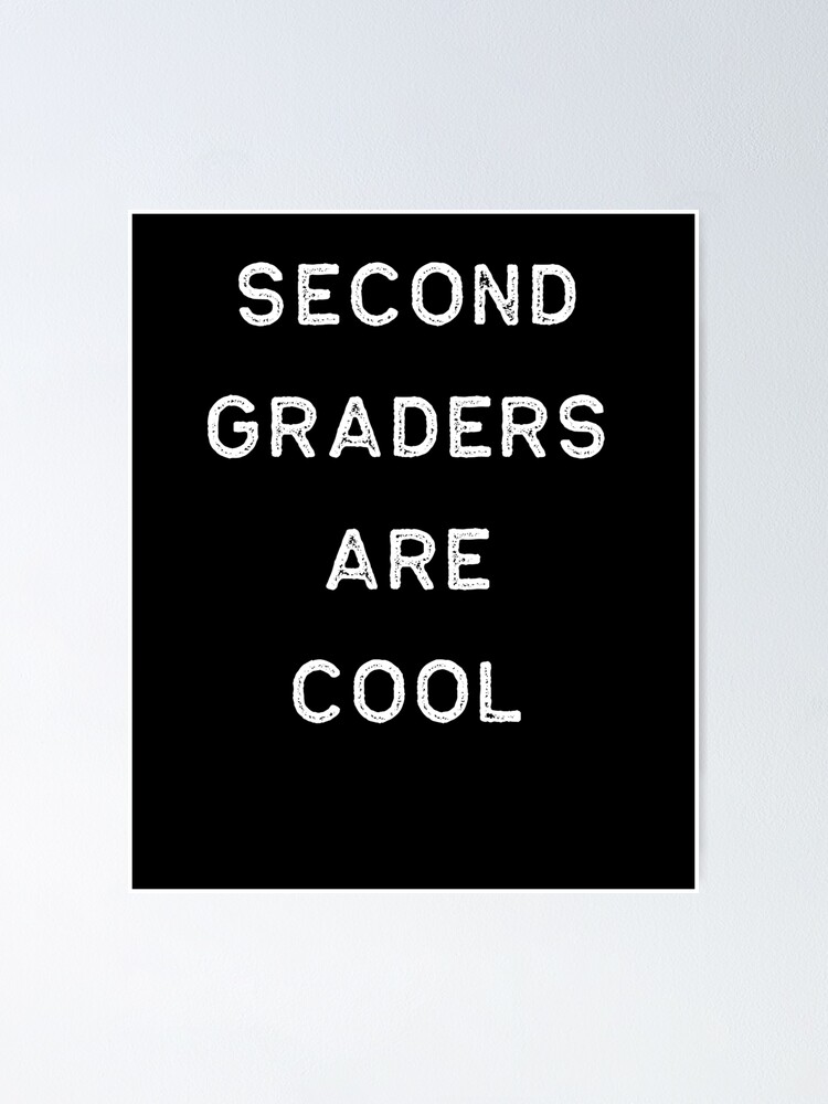 Póster «Diseño de segundo grado Los alumnos de segundo grado son un ...