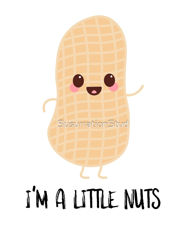 "I'm A Little Nuts" Kids T-Shirt for Sale by SusurrationStud | Redbubble
