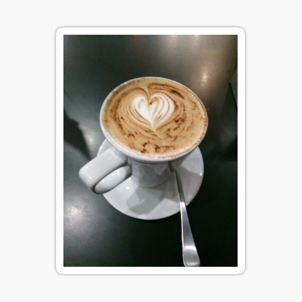 "Cappuccino" Sticker by LizEllisPhotos | Redbubble