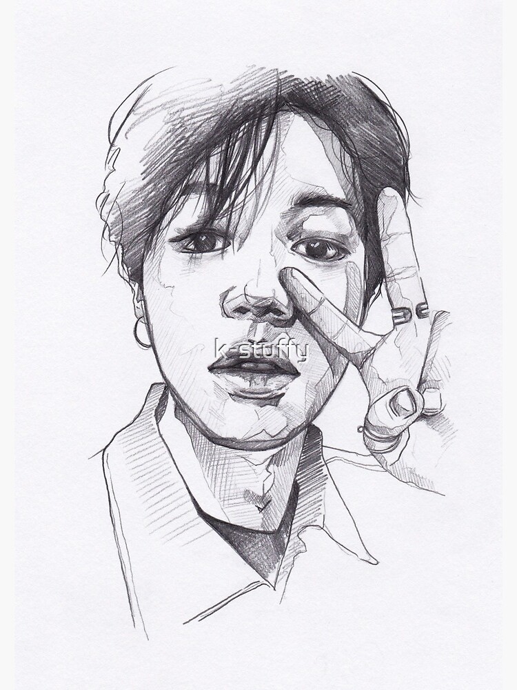 "BTS - JIMIN " Spiral Notebook by k-stuffy | Redbubble