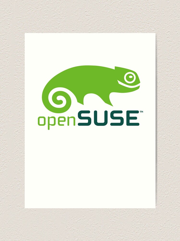 "openSUSE" Art Print for Sale by robbrown | Redbubble