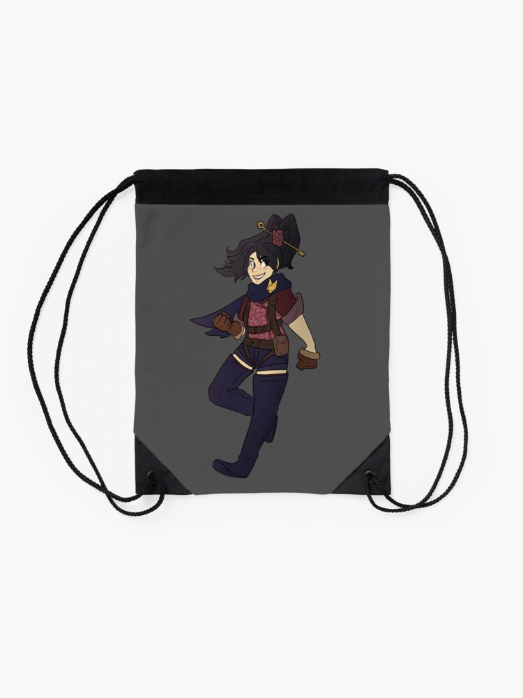 "Kay Faraday" Drawstring Bag for Sale by Luuuumaaaa | Redbubble
