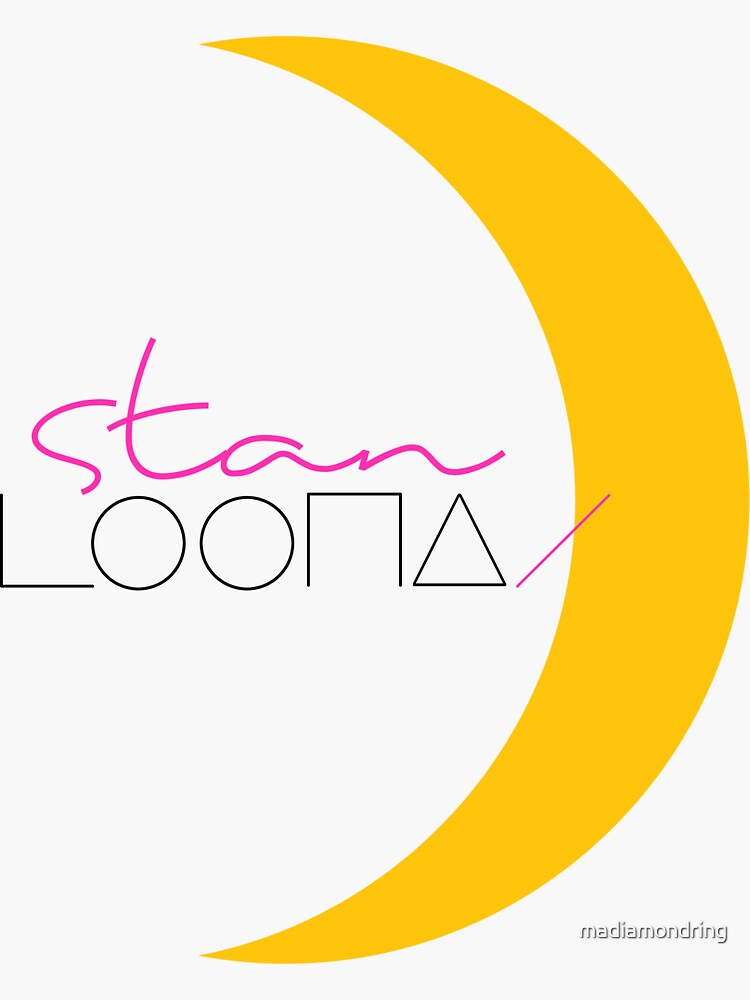 "stan loona" Sticker for Sale by madiamondring | Redbubble