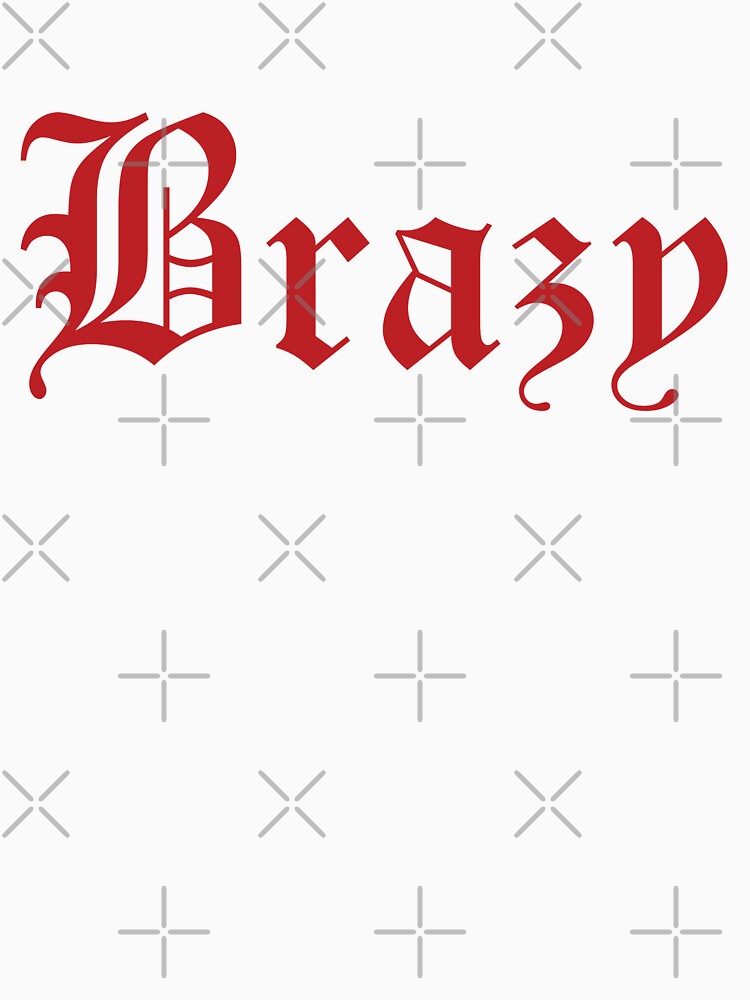 "T-Shirt Brazy YG 400 Compton Bompton Old English 4 Hunnid Tee" T-shirt ...