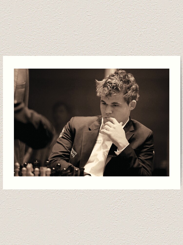 "Magnus Carlsen" Art Print for Sale by Janco95 | Redbubble