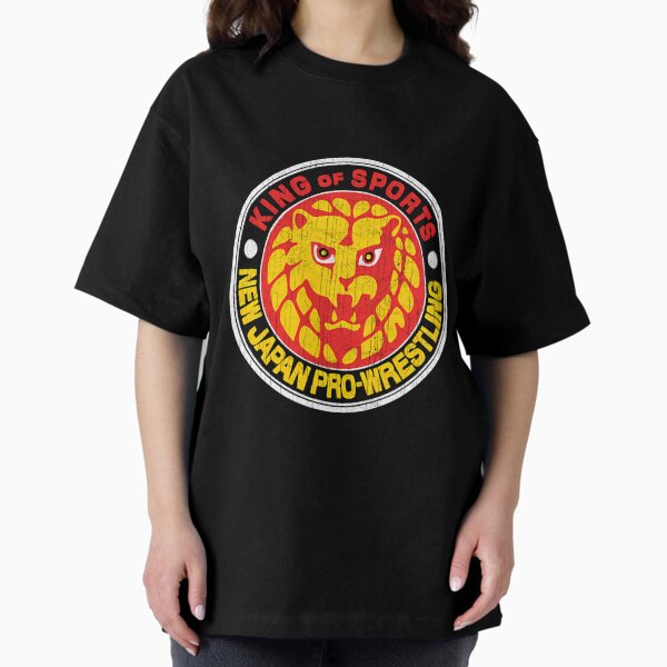 Http Www Prowrestlingtees Com Promoción Nuevo Japón León Marca Negro ...