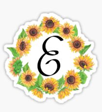 Letter E: Stickers | Redbubble