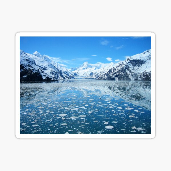 "Glacier Ice, Glacier Bay, Gustavus, Alaska" Sticker for Sale by ...