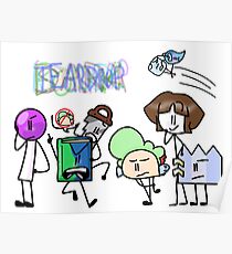 Bfb Posters | Redbubble