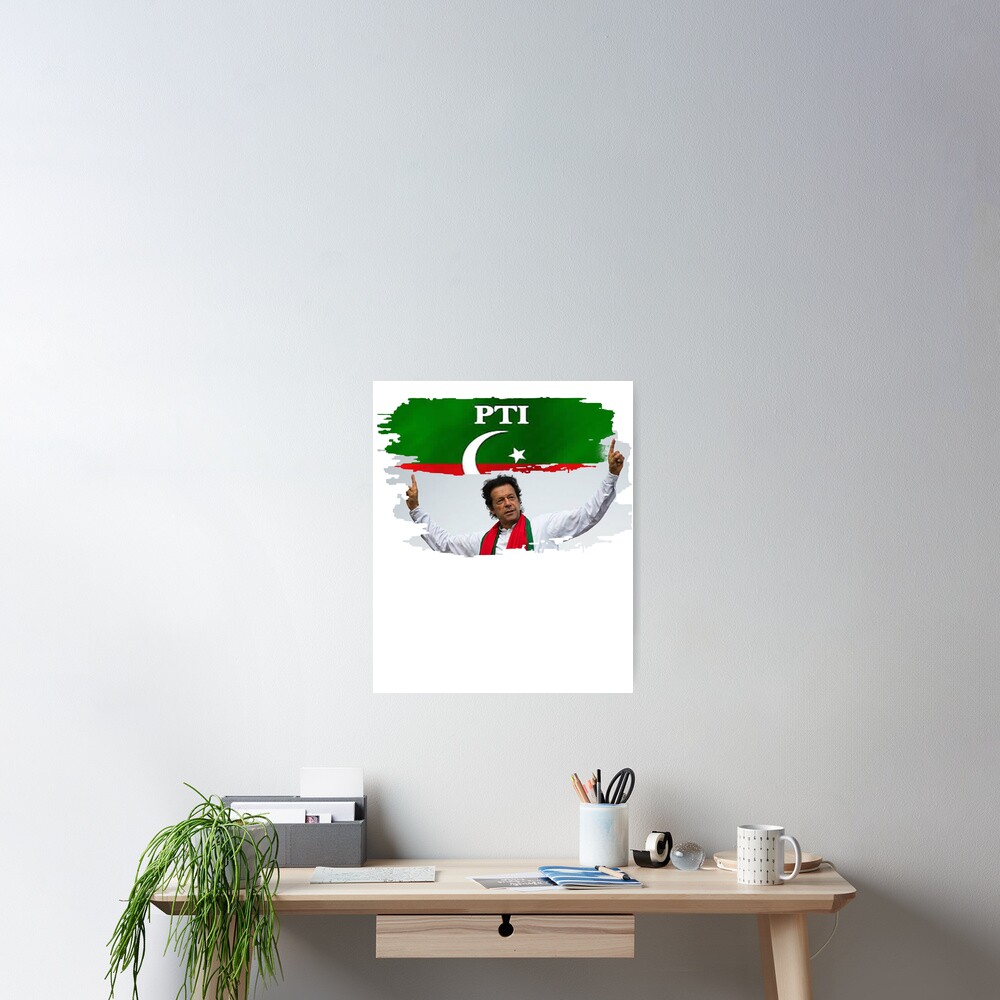 "Imran Khan Pakistan PTI " Poster for Sale by NabilJamal | Redbubble