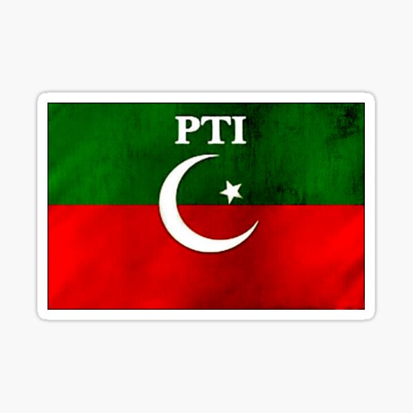 "Vintage Pakistan PTI Flag" Sticker for Sale by NabilJamal | Redbubble