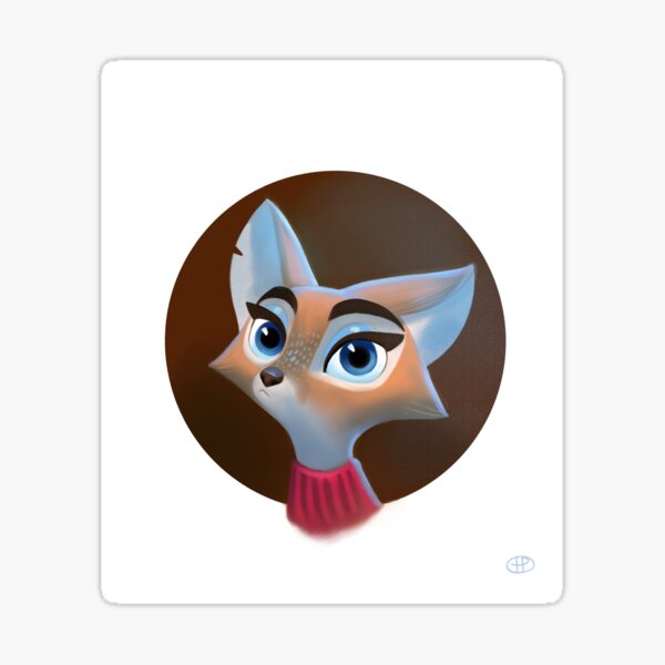 "Foxy" Sticker for Sale by Kepyle20 | Redbubble