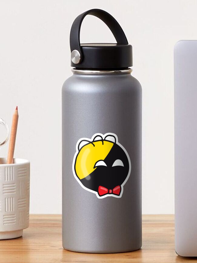 "Ancap Memeball PolandBall Anarchyball Bouncy Meme Ball yellow and ...