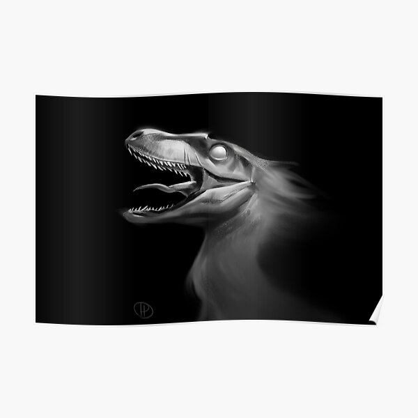 "Ghost Raptor" Poster by Kepyle20 | Redbubble
