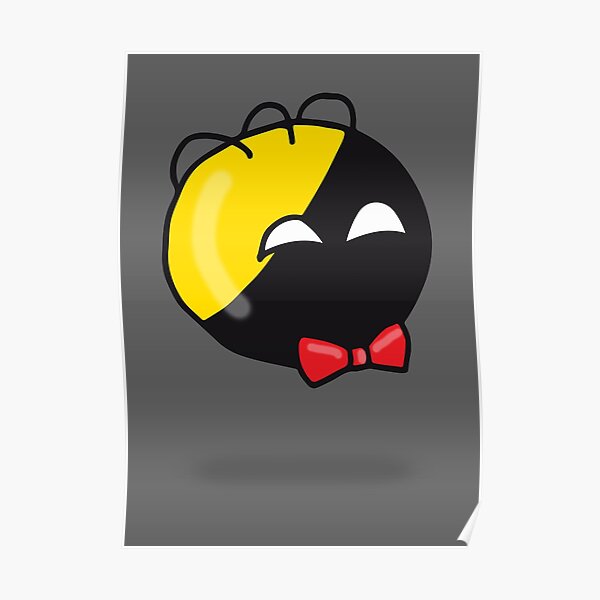 "Ancap Memeball PolandBall Anarchyball Bouncy Meme Ball yellow and ...