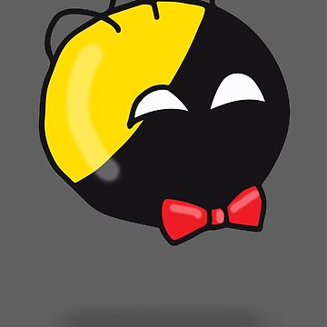 "Ancap Memeball PolandBall Anarchyball Bouncy Meme Ball yellow and ...