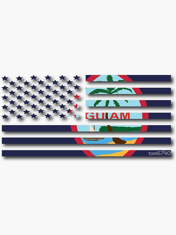 "Guam-America" Sticker for Sale by tom6740 | Redbubble
