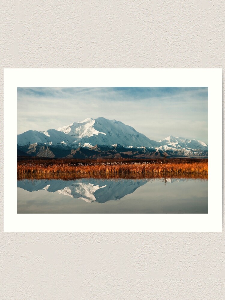"Mount Denali, Denali National Park, Alaska, Fall " Art Print by ...