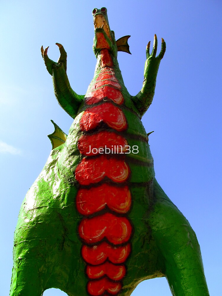 "Roadside Dragon Statue" Sticker by Joebill138 | Redbubble