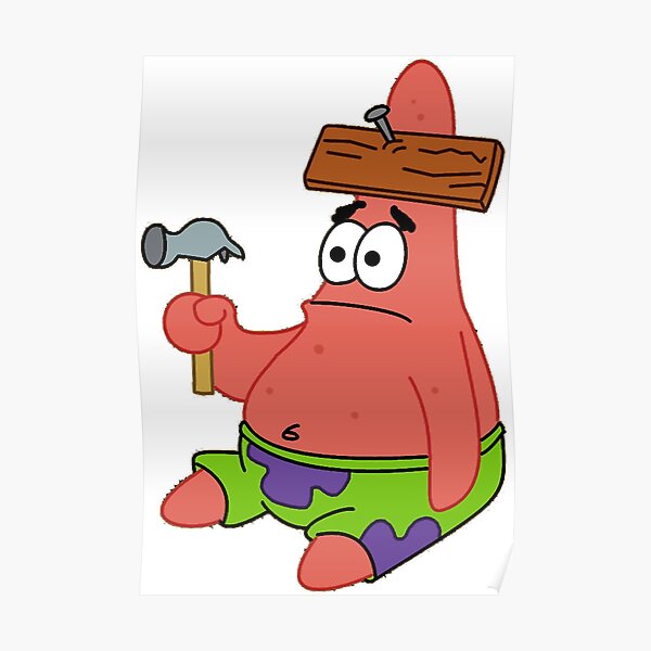"patrick the star" Poster for Sale by farewans | Redbubble