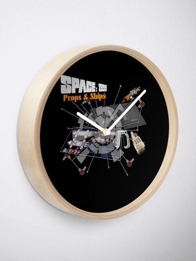 "Space 1999 Props & Ships" Clock for Sale by BaseCommander | Redbubble