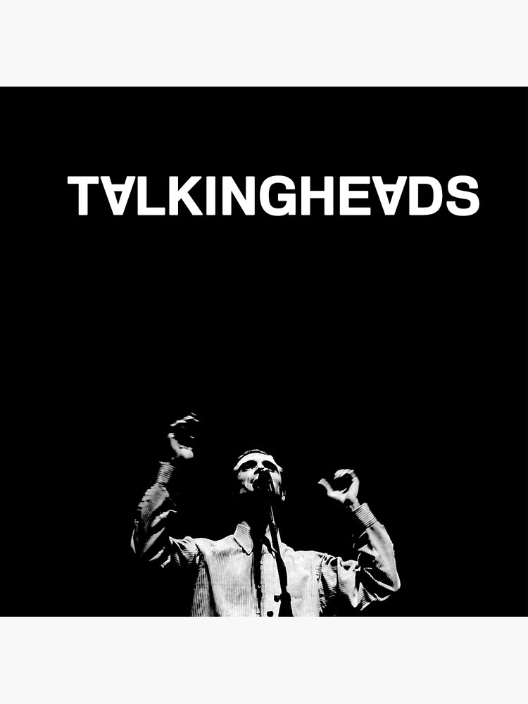 "Talking Heads" Sticker by sorudeng | Redbubble