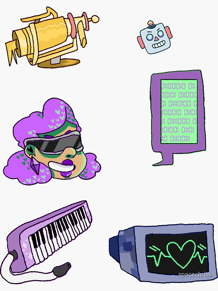 "karen, my computer wife" Sticker for Sale by spacechriss | Redbubble