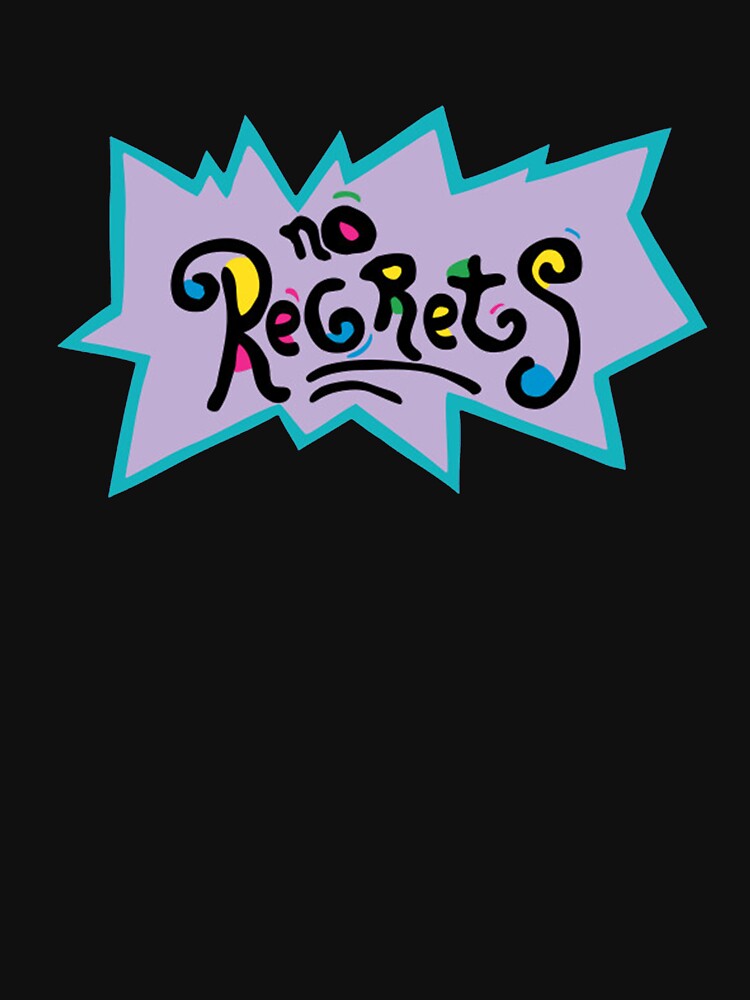 No Regrets Rugrats Racerback Tank Top sold by Robert b Weathersby | SKU ...