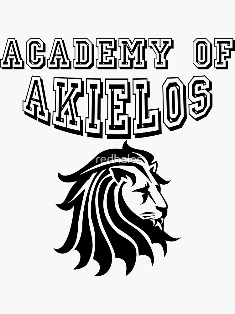 "Academy of Akielos" Sticker by redhales | Redbubble
