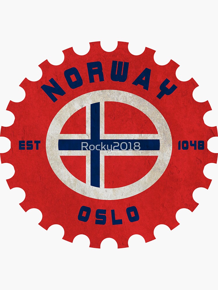 "Norway Oslo" Sticker for Sale by Rocky2018 | Redbubble