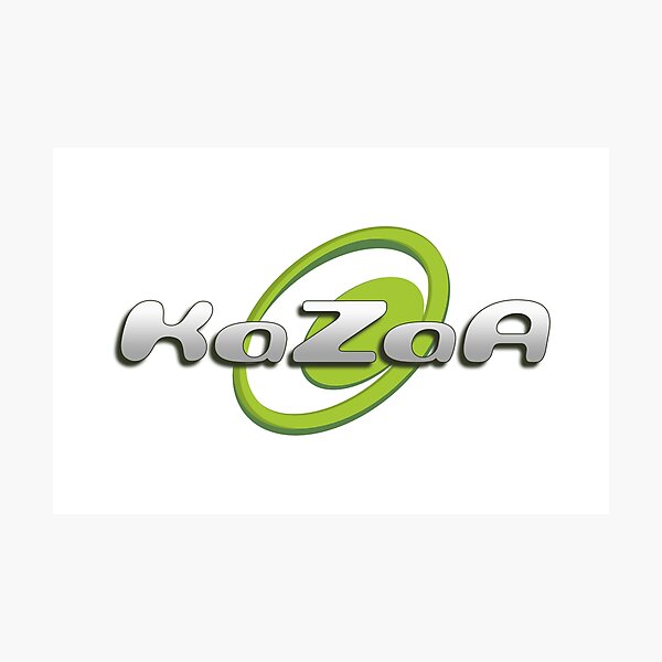 "KaZaA - P2P - 90's 00's Retro Logo" Photographic Print for Sale by ...
