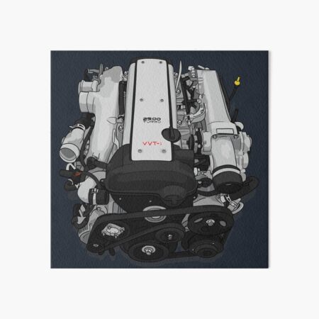"1JZ Engine Sticker " Art Board Print for Sale by ArtyMotive | Redbubble