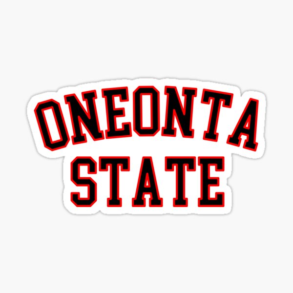 "Oneonta State" Sticker for Sale by cbondar323 | Redbubble