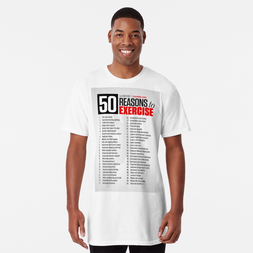 "50 Reasons To Exercise" Poster for Sale by superfitstuff | Redbubble