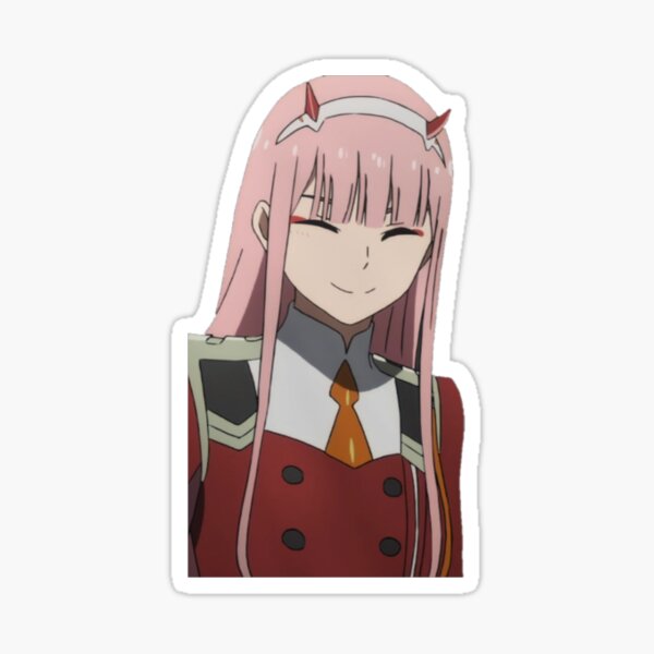 "Zero Two" Sticker for Sale by Connorh66 | Redbubble