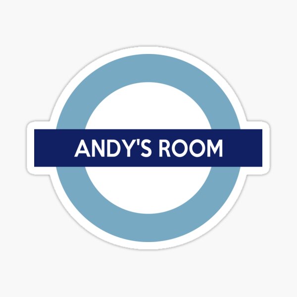 "Next Stop, Andy's Room" Sticker by itslizi | Redbubble
