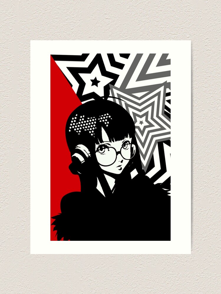 "P5 Futaba Confidant" Art Print by princeofjunes | Redbubble