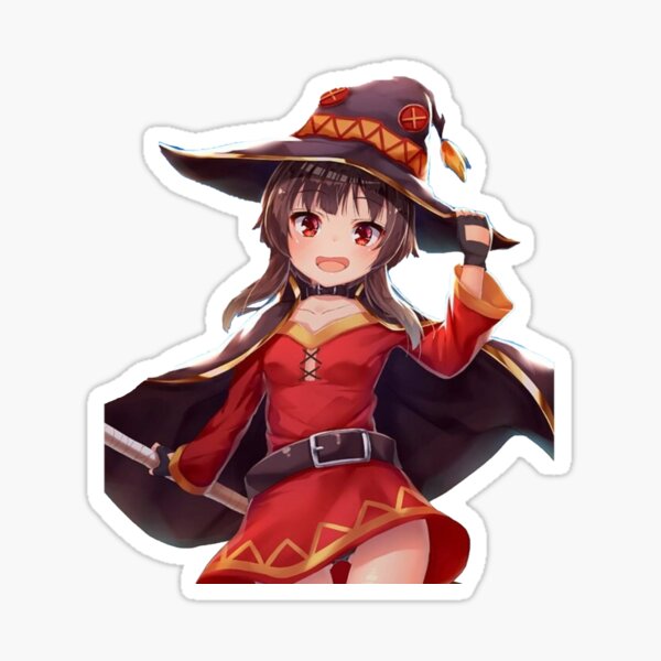 "Megumin" Sticker von Connorh66 | Redbubble