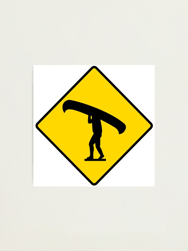 "Canoe / Portage Symbol" Photographic Print by ktthegreat | Redbubble