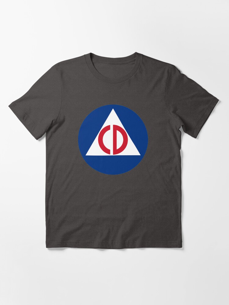 "civil defense " Essential T-Shirt for Sale by Joelap | Redbubble