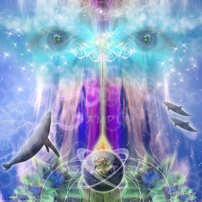"Goddess of Heaven & Earth" by Aaron Pyne | Redbubble